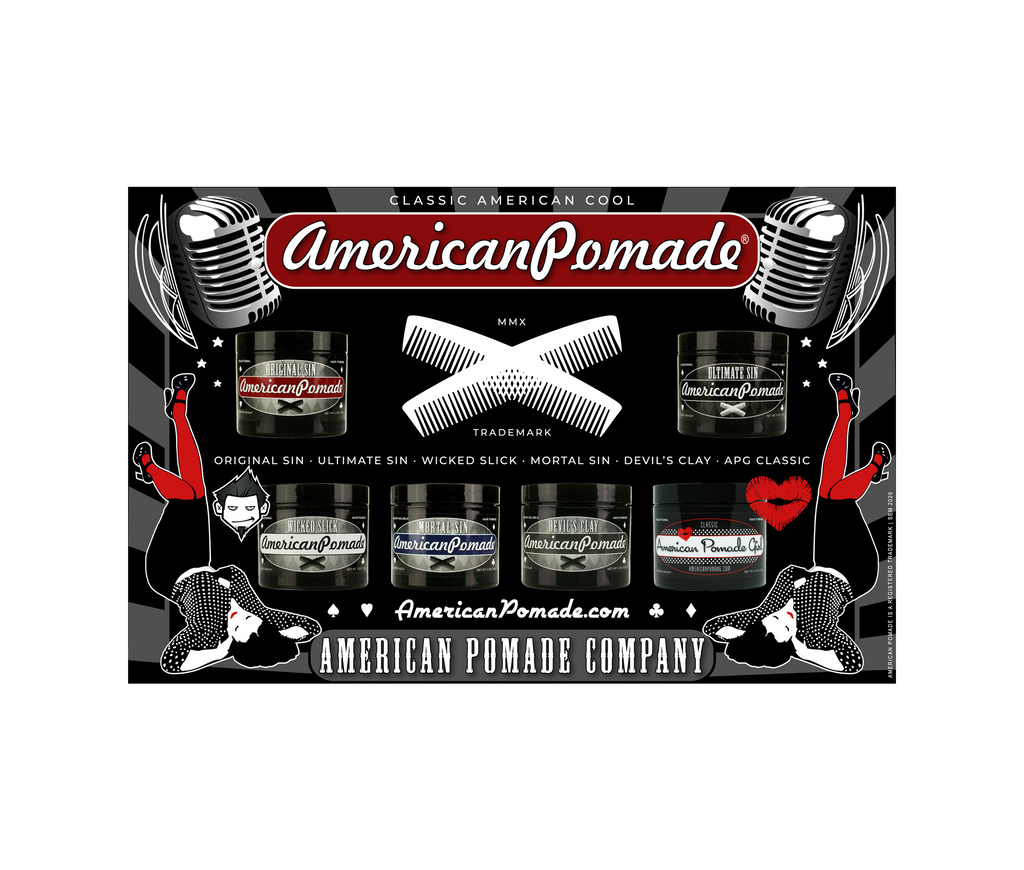 American Pomade Shop Poster · 2020 – American Pomade Company